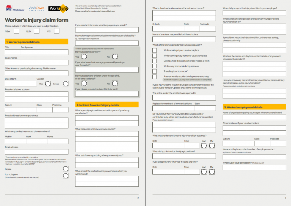 WorkCover claim process (2023) - The Work Injury Site