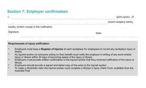 How to report an injury that happened at work - The Work Injury Site
