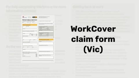 WorkCover claim form (pdf) - The Work Injury Site