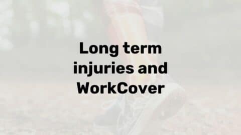 WorkCover and long term injury - The Work Injury Site